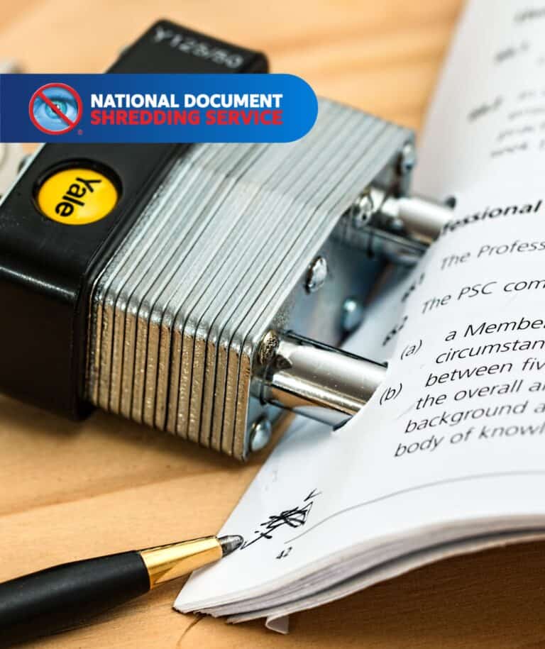 Secure Document Shredding - National Document Shredding Service #1